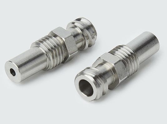 SUS304 CNC Precision Turned Parts Practical For Connector Industry