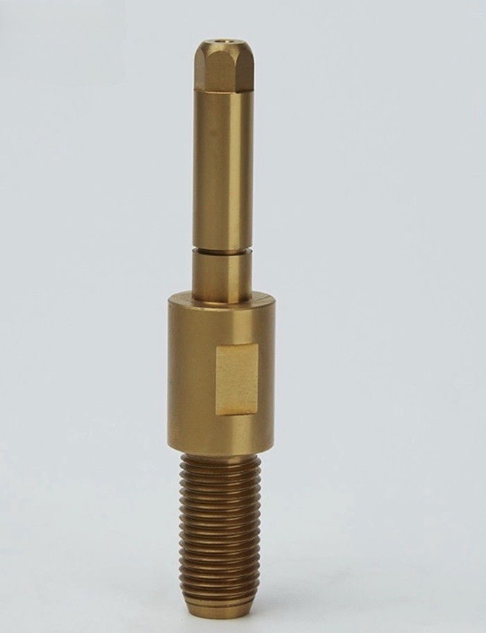 Bronze Practical CNC Turning Parts , Shaft CNC Precision Turning Components