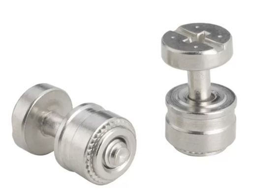 Stainless Steel Turned Electronic Fasteners , Spring Loaded Screw ISO ...